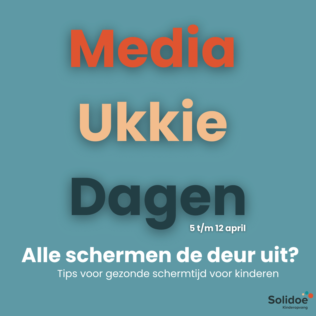 Alle schermen de deur uit? Media Ukkie Dagen 2024 - Solidoe